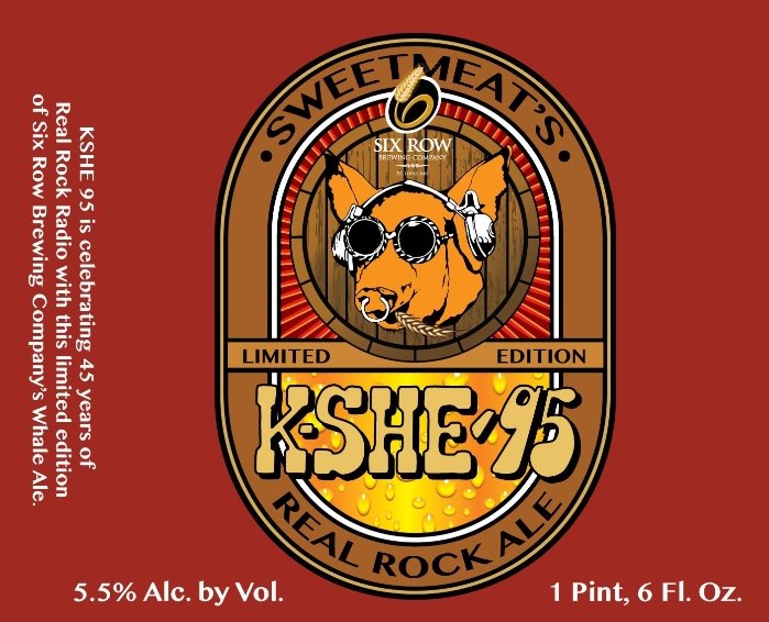 The Wine and Cheese Place: K-SHE 95 Beer by Six Row Brewing!!!