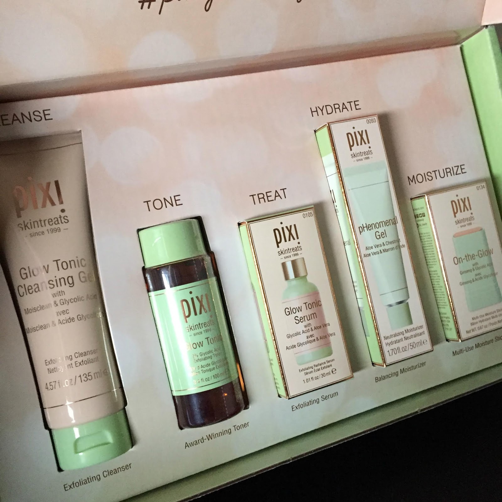 Pixi Glow Collection | A Very Sweet Blog