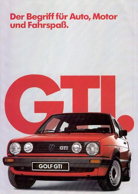 ZONA RÁPIDA: PUBLICIDAD; VW GOLF GTI MK2