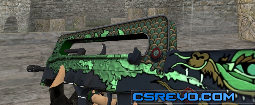 Skin Famas - Auspicious Power - HD CS 1.6 - CS Revo!