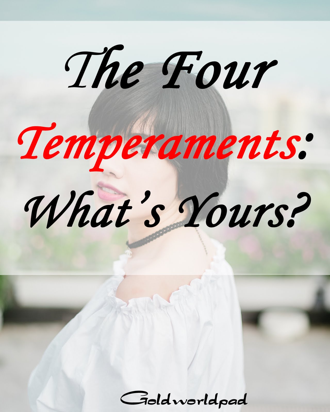 The Four Temperaments: What’s Yours? - Goldworldpad