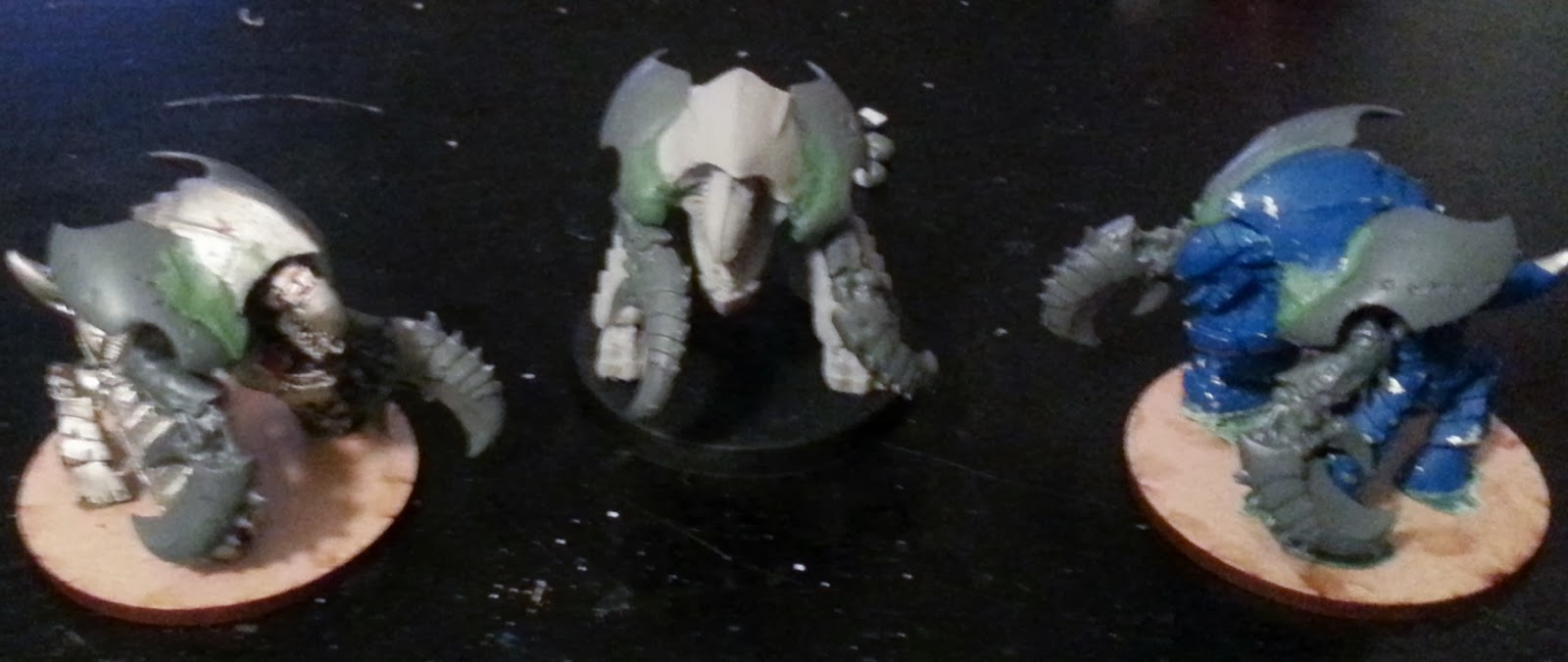 40K For the Win: WIP: Tyrant Guard modeling done.