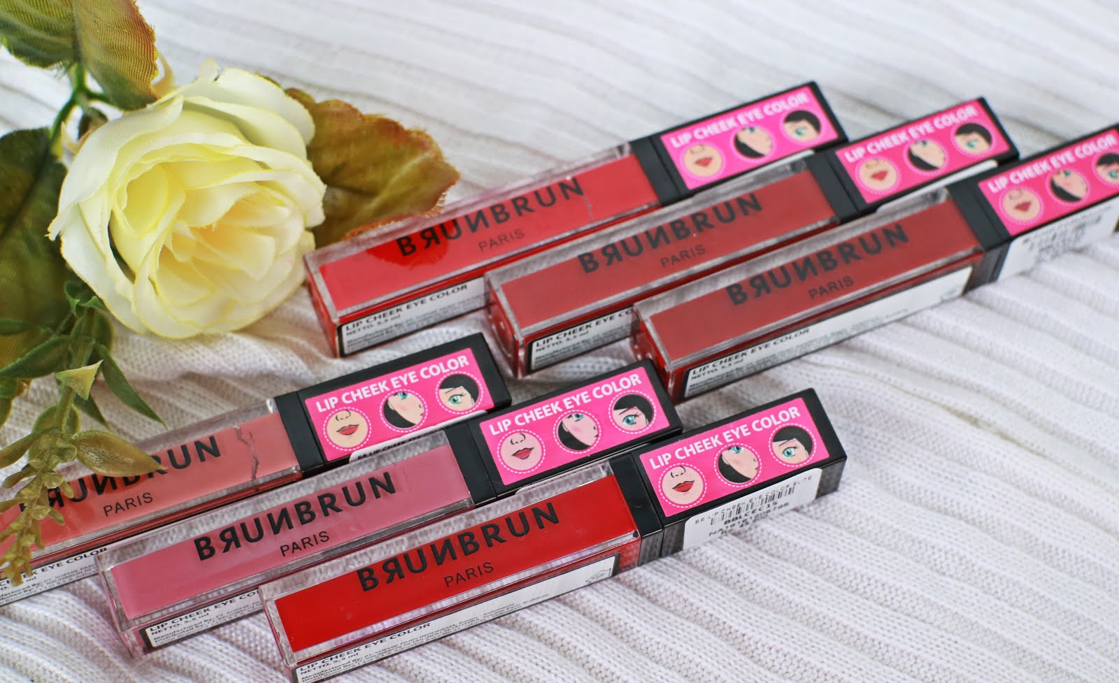 BEAUTY: BRUN BRUN PARIS LIP CHEEK EYE COLOR