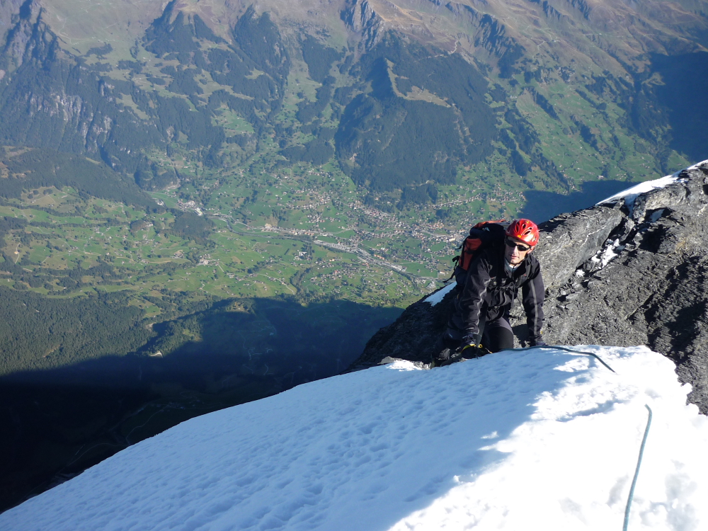 Le BLOG Odyssée !: L'Arête de Mittelegi à l'Eiger avec Tony Clarasso ...