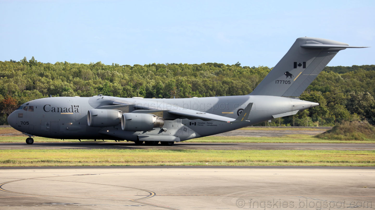 Far North Queensland Skies: Canadian Armed Forces C-17A CC-177 177705