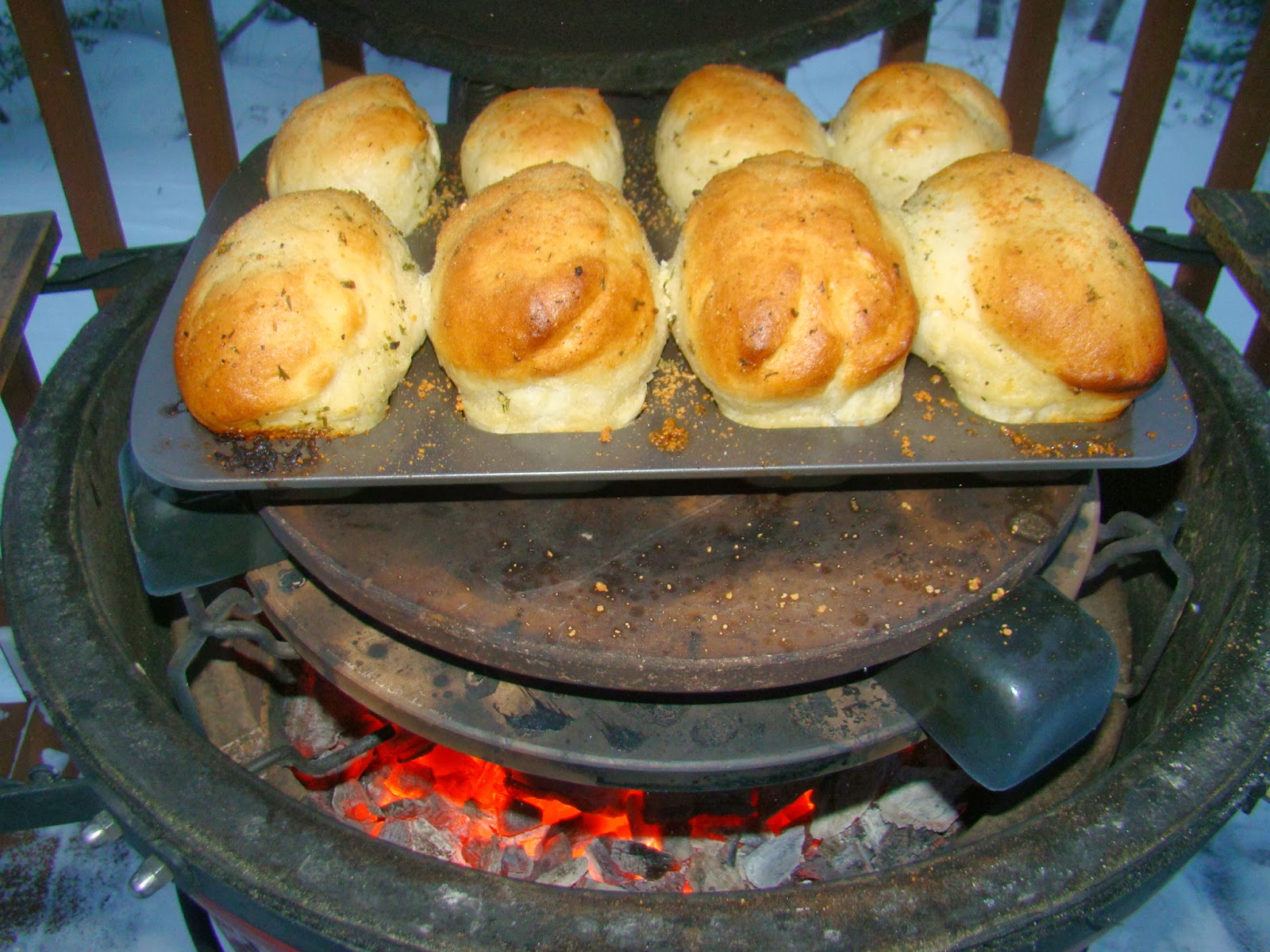 HRM CREATIVE BBQ: Garlic Italian Bread on the BBQ!