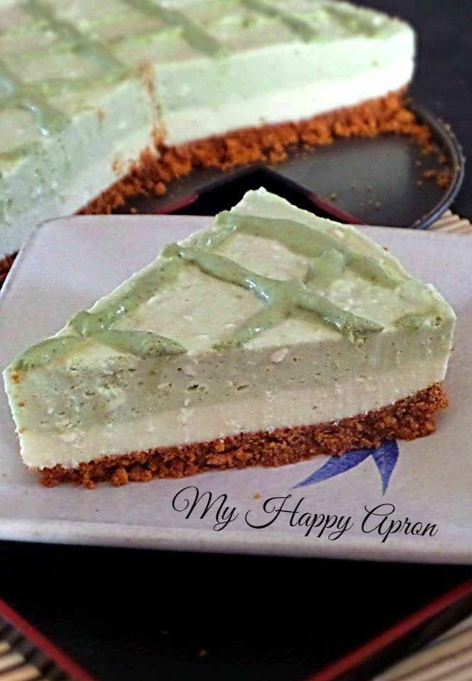 My Happy Apron: Green Tea Cheesecake