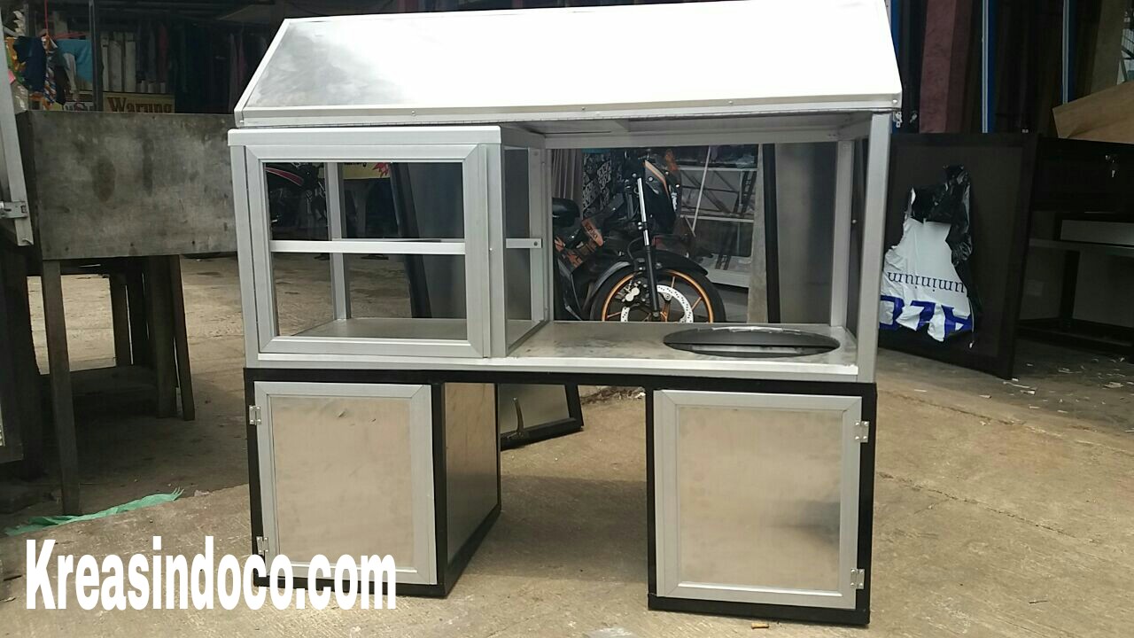 Gerobak Aluminium Motor Pesanan Bpk Ilham Cilandak