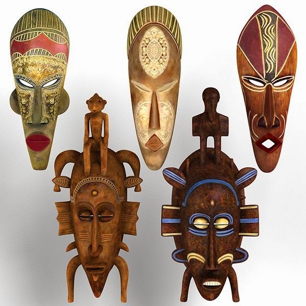 Smocks & Splatter: African Masks