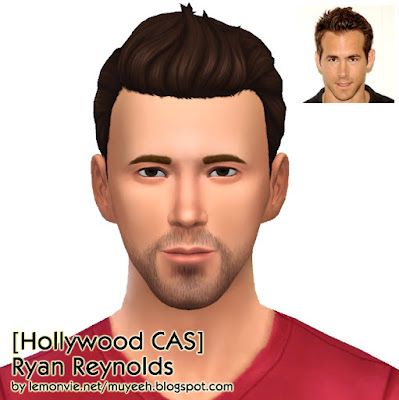 My Sims 4 CAS - Ryan Reynolds - Imagination Sims 4 CAS