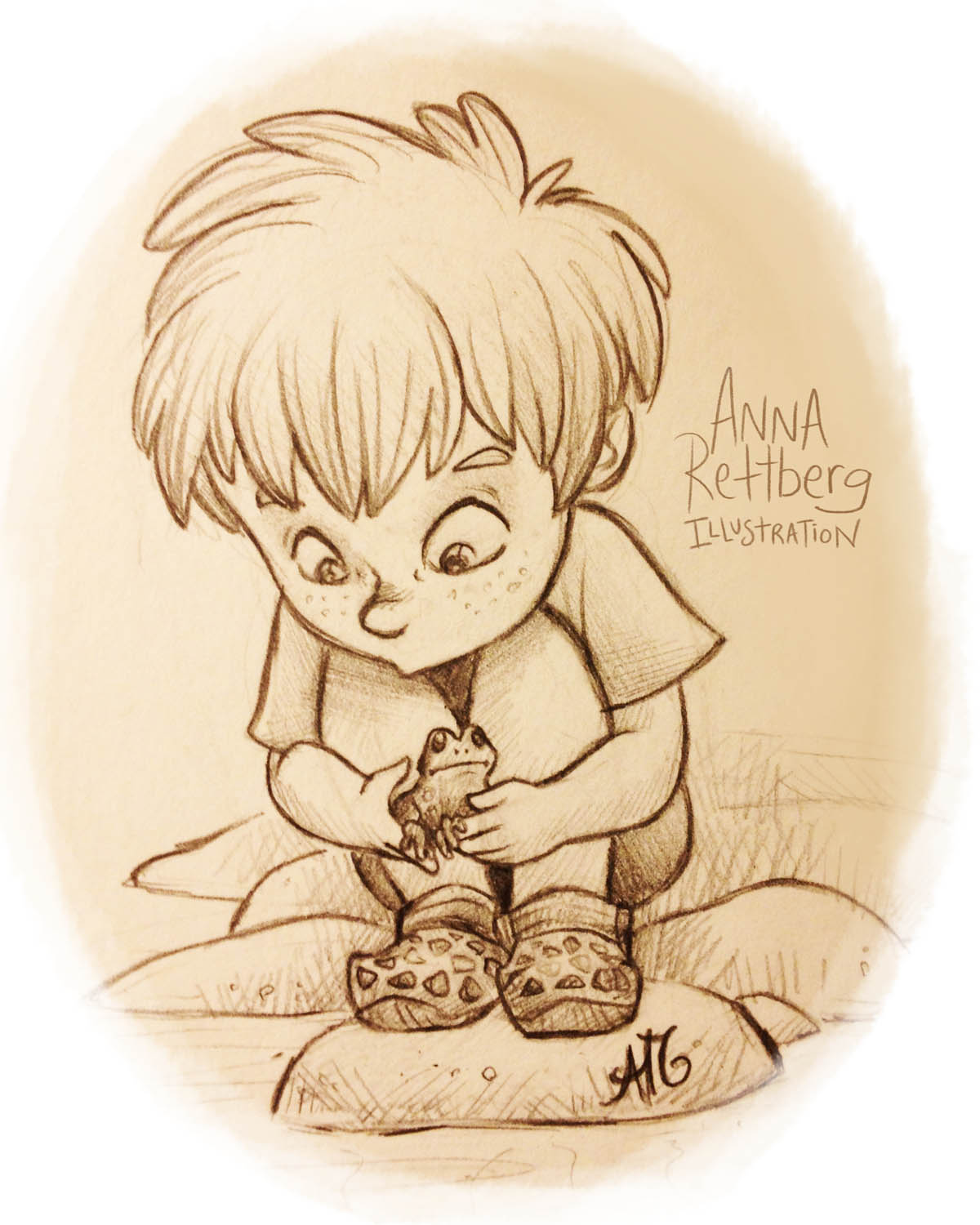 Anna Rettberg: Sketchbook & Caricature