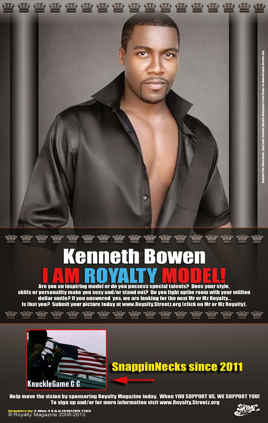 I AM ROYALTY: A Moment With…Mr. Royalty Kenneth Bowen