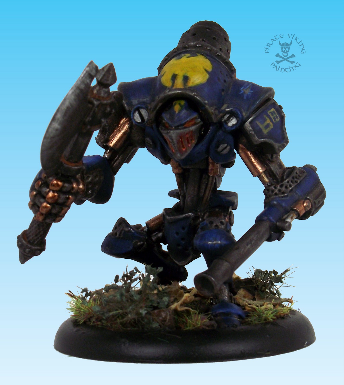 Pirate Viking Painting: Cygnar reinforcements stride in