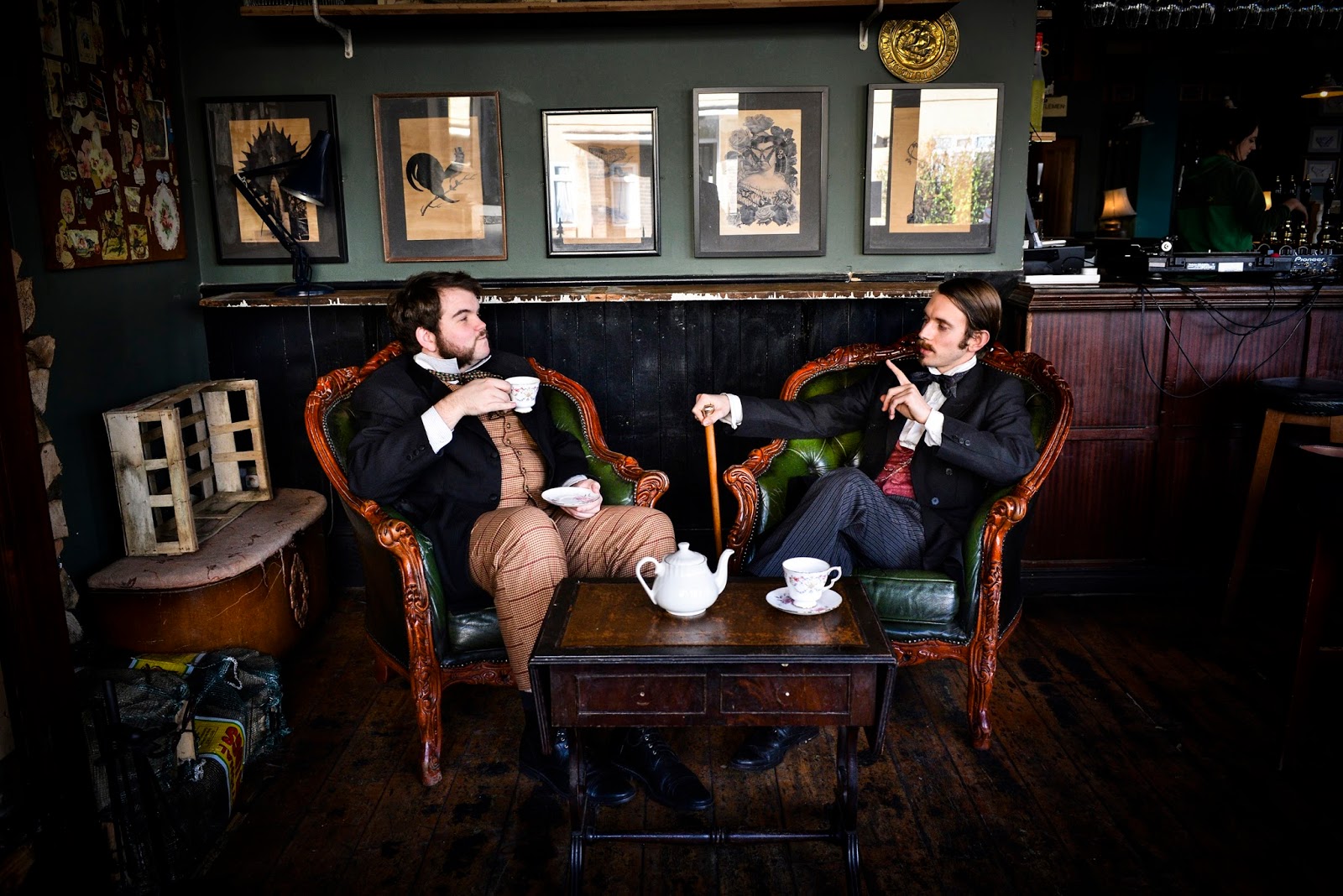 Stafford Gatehouse Theatre Behind The Scenes Blog: Magicians Morgan ...