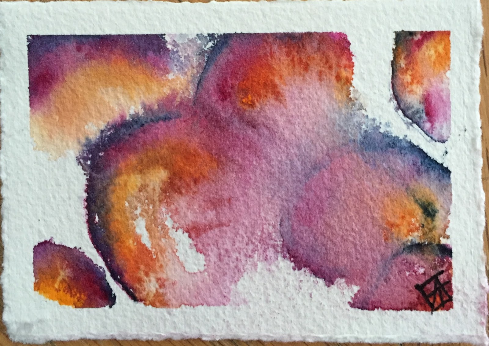 Scribbling With Spirit: Fifty Itty Bitty Paintings, Part Four