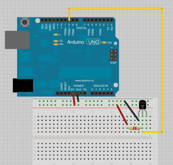 RoboGoby – ROV/AUV Submersible: Arduino Sensor: DS18B20 1-Wire Temp. Probe