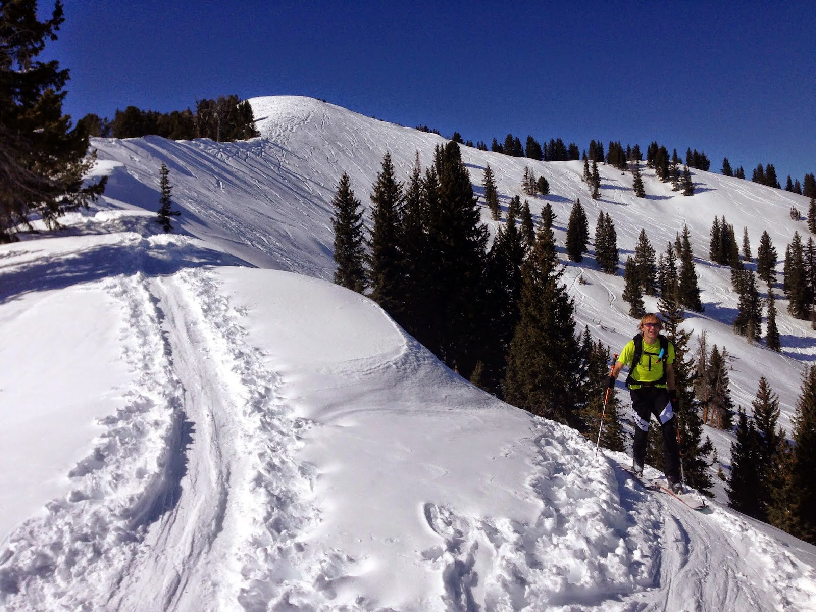 wasatch and beyond: Leftover Powder, Lots of Slush!