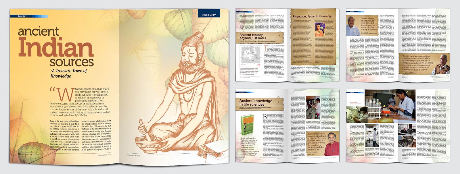 Shoelace Designs: Magazine Layout Design