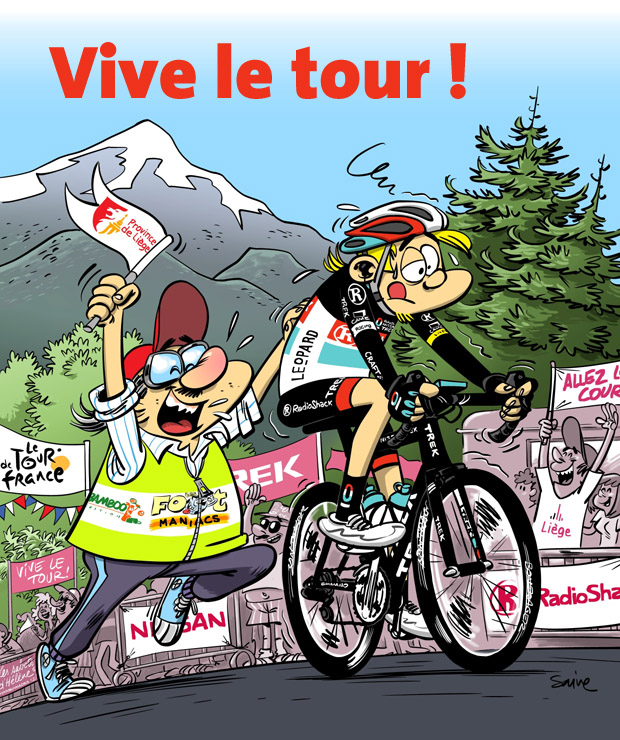 Saive Cartoon blog: Départ du 100ème Tour de France