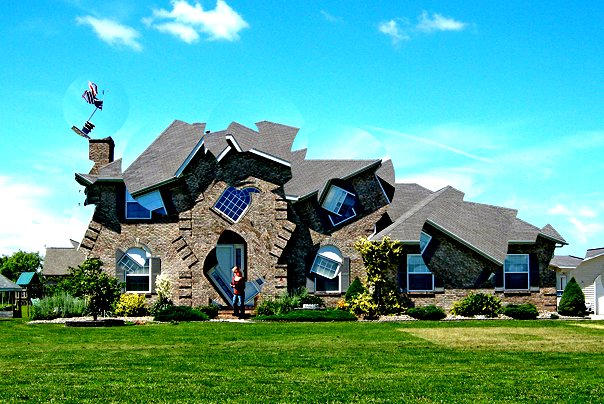 The Flying Tortoise: Michael Jantzen's Deconstructed Houses. Even ...