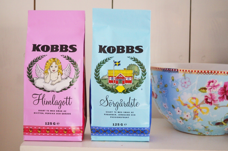 Små runda mini-bites till Afternoon Tea! Husmor matchar smaker med Kobbs te