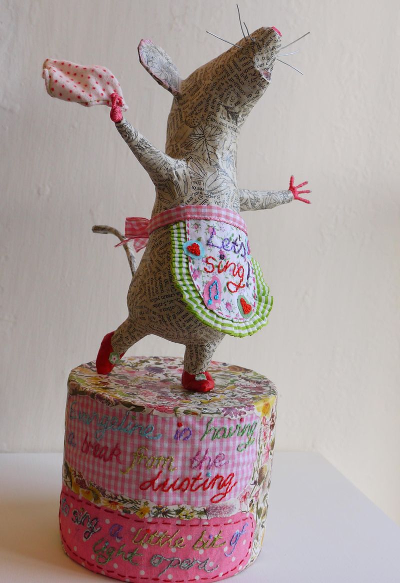 { the vintage wren }: :: paper mâché fun