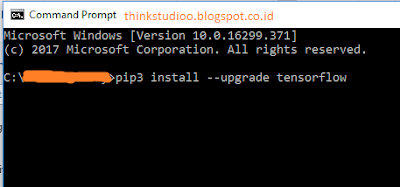 Cara install Tensorflow pada Windows - Thinkstudio21
