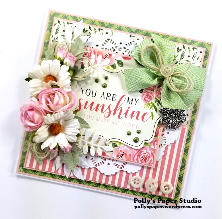 Really Reasonable Ribbon Blog: You are my Sunshine Greeting Card