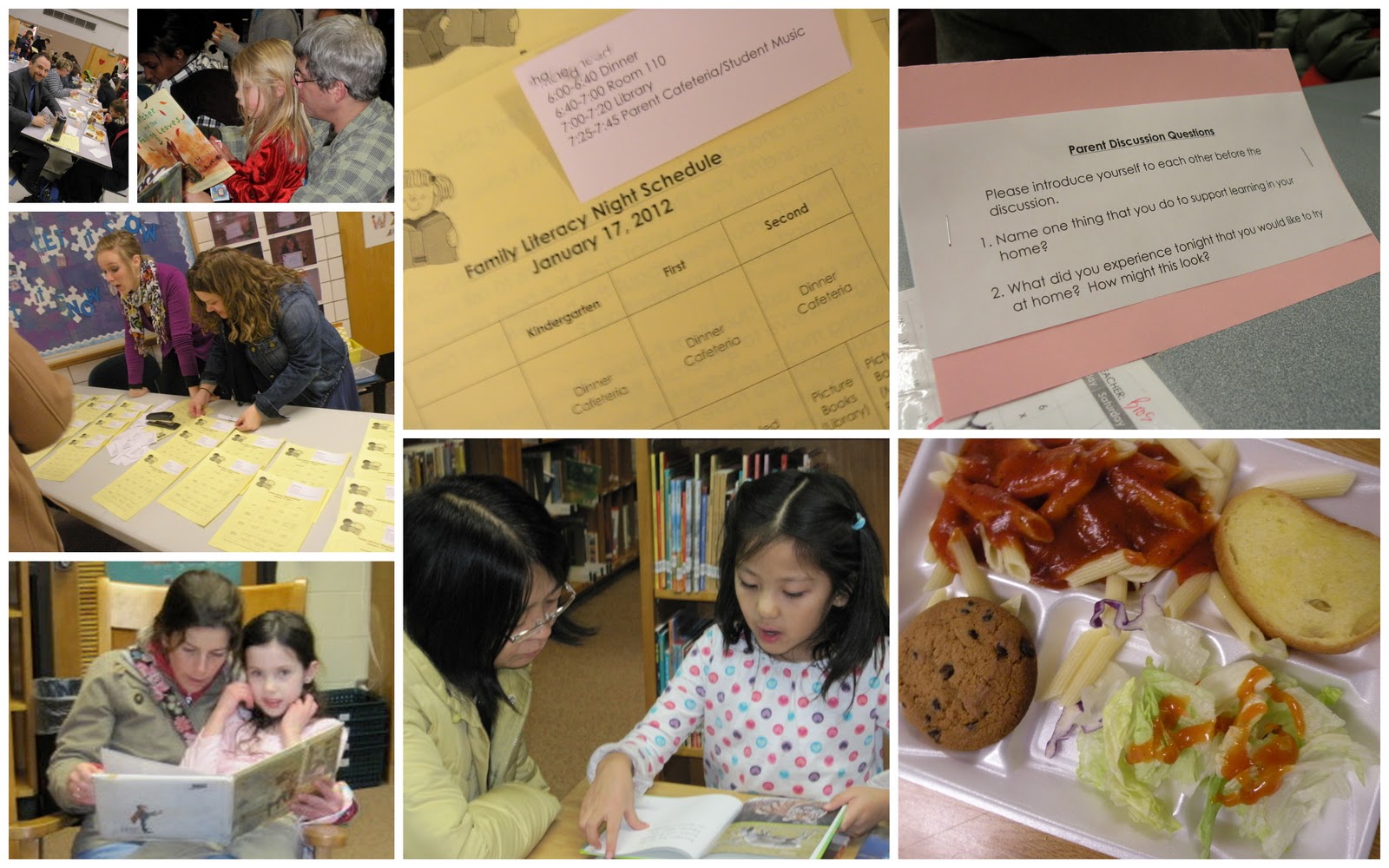 a to z library: Family Literacy Night