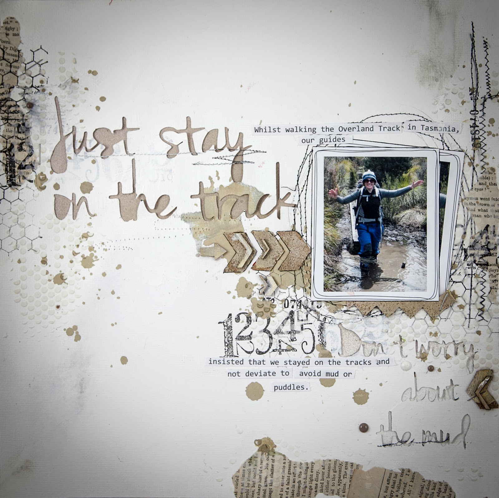 Creative Mayhem: Scrapbooking with my Brother Scan N Cut.