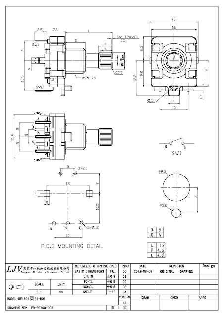 LJV Encoders, Potentiometers & Switch: Dongguan LJV Video Incremental ...