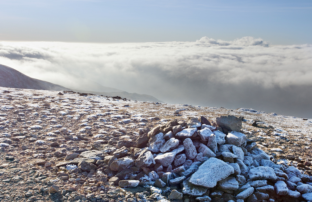 phils photographic adventures: Helvellyn 16/1/12 Cloud inversion