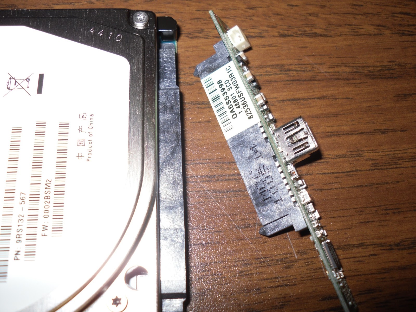 DIY Hard Drive Dock | After Alpha