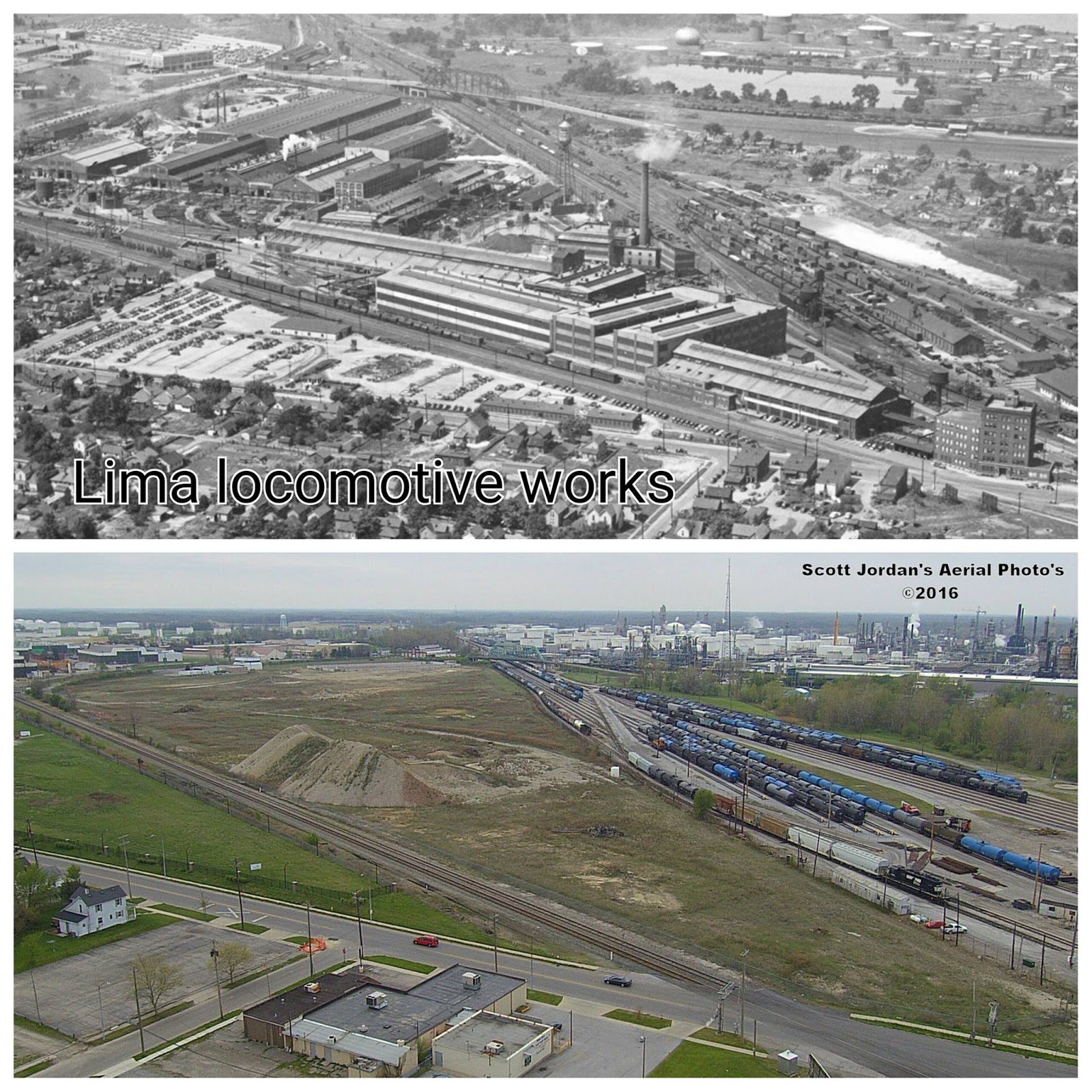 Towns and Nature: Lima, OH: Locomotive Works