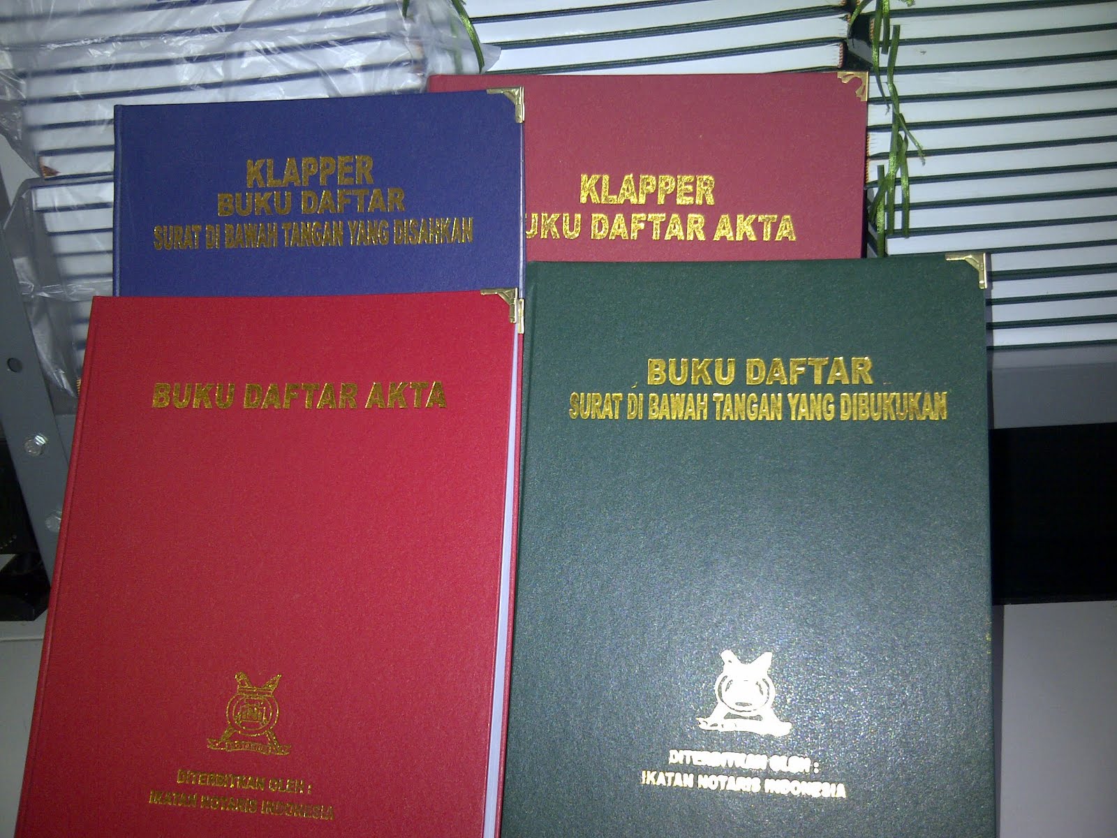 BUKU-BUKU DAFTAR AKTA NOTARIS hub. HP. 083840922428