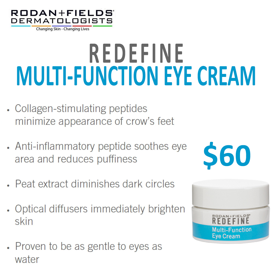 RF Posts: REDEFINE Multi-function Eye Cream