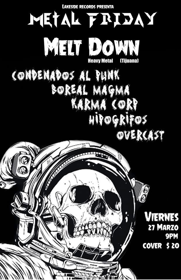 Ensenada Metal Underground: Cambio de Lugar y Alineación para el Metal ...