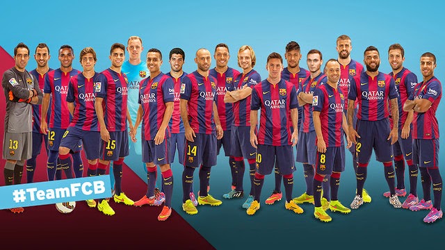 Skuad Barcelona Untuk Musim 2014-2015 | D'BOSSZ GROUP