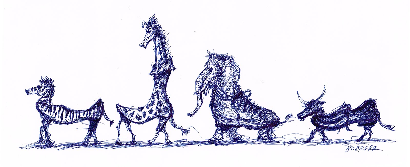 Andy's Art: Absurd Drawings