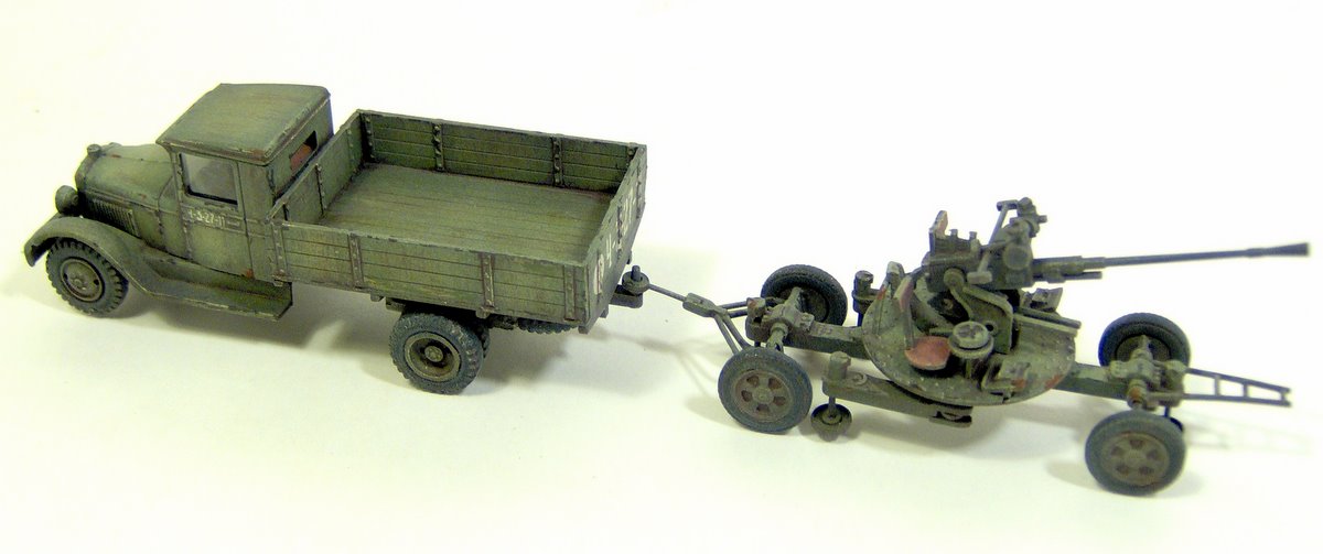 Gulumik Military Models: ZiS-5 with 61K AA gun 1/72 PST - Gallery