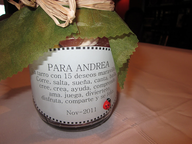 Dulces detalles: UN TARRITO PARA ANDREA Dulces detalles: UN TARRITO PARA ANDREA