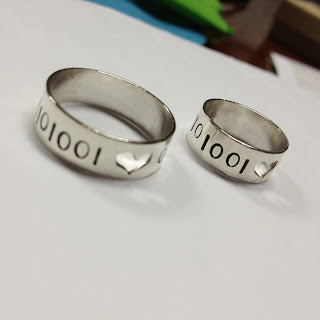 Lofted Designs :: Unique Handcrafted Jewelry: Geek Love - Custom Binary ...