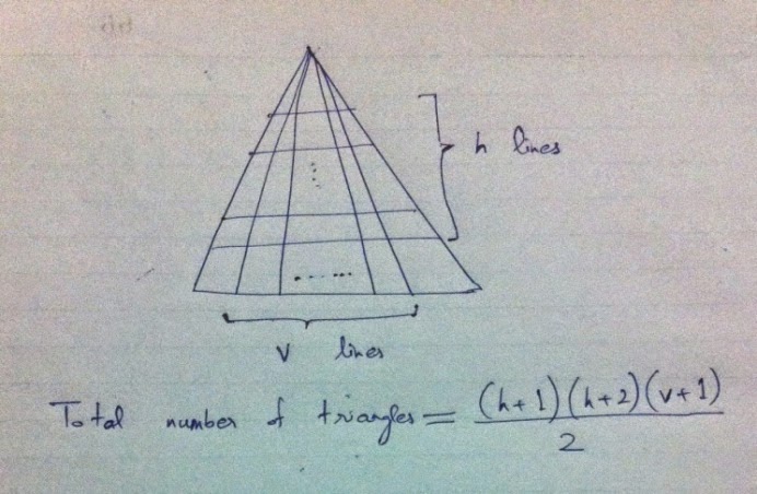 Ideas of a geek: Total number of triangles in a figure with h ...