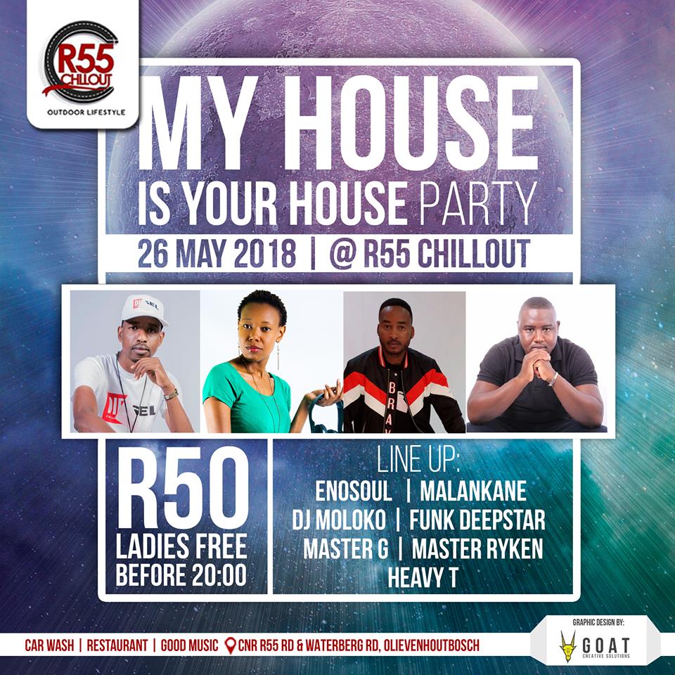 R55 CHILLOUT OUTDOOR LIFESTYLE: May 2018