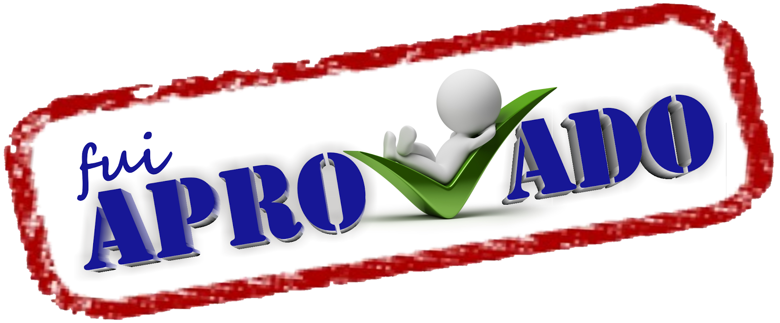 MÍDIAS NO LORDÃO: Fui Aprovado!