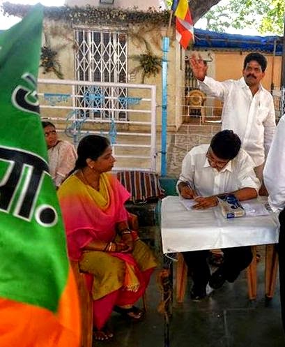 Captain Tamil Selvan: Captain Tamil Selvan BJP Sion Koliwada