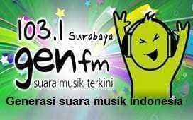 Radio GEN fm 103.1 MHz Surabaya - Radio Maya