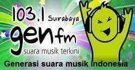 Radio GEN fm 103.1 MHz Surabaya - Radio Maya