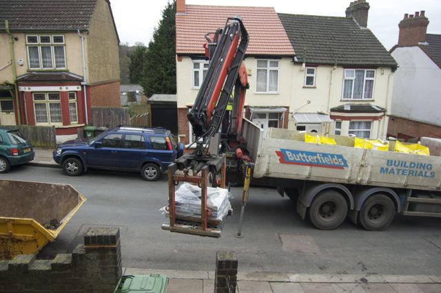 1 tonne MOT, 9 bags cement, 1 tonne ballast, 100 blue bull noses, 100 ...