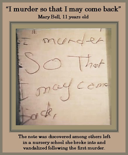 Unknown Gender History: Mary Bell, 11-Year-Old Serial Killer, England ...